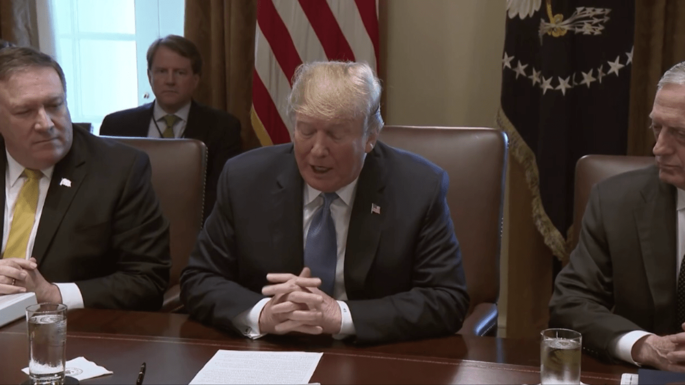 Trump does Team MAGA proud at Cabinet meeting - Heartland Diary USA